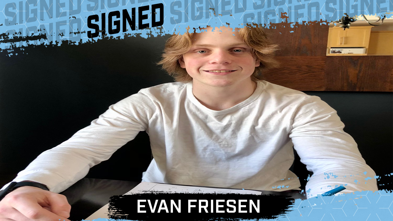 WINNIPEG ICE SIGN FORWARD EVAN FRIESEN TO WHL STANDARD PLAYER AGREEMENT ...
