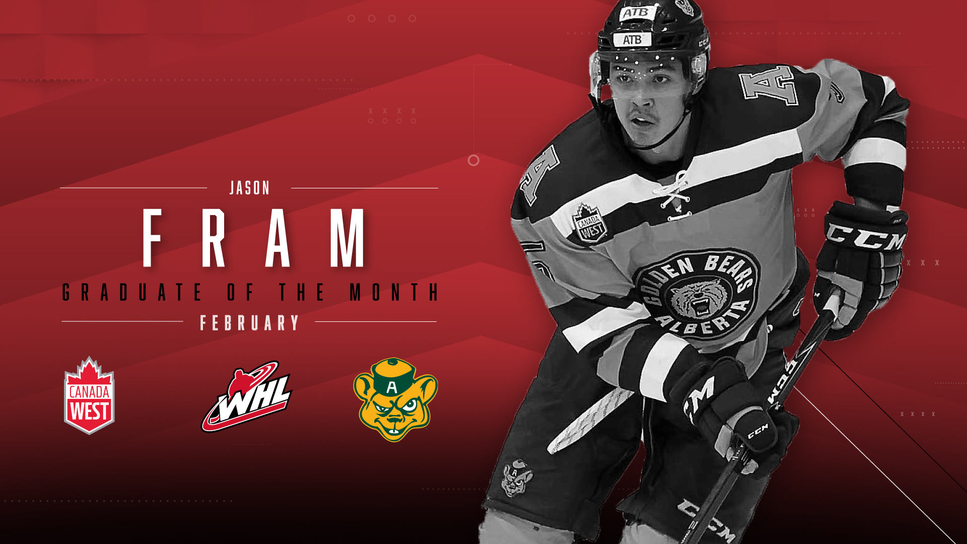 Alberta defenceman Jason Fram named WHL Grad of the Month for February ...
