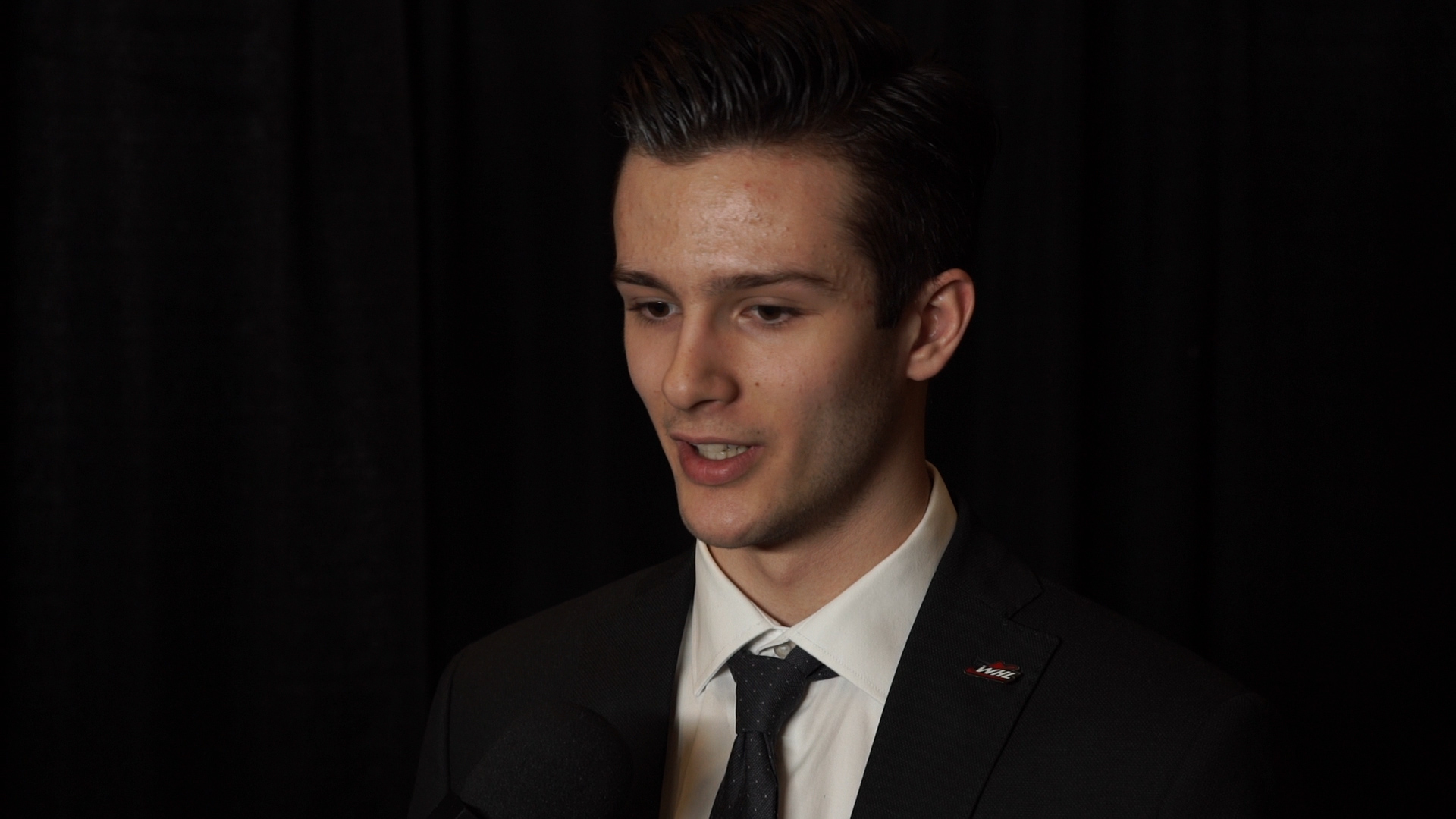 #WHLAwards Interview: Justin Almeida, WHL Most Sportsmanlike Player of ...
