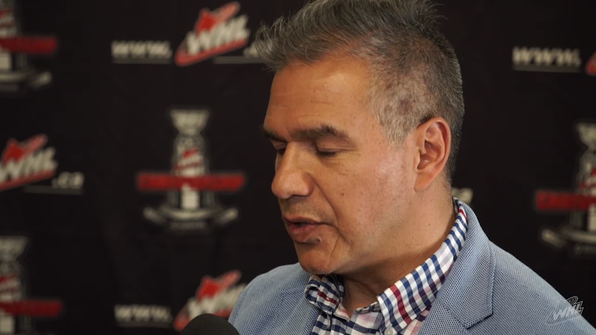 #WHLChampionship Interview: Manny Viveiros - Western Hockey League