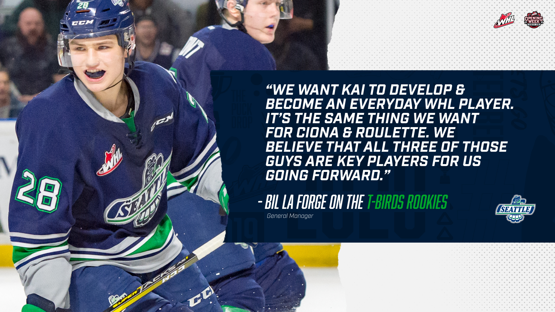 2019-20 WHL Season Preview: Seattle Thunderbirds - Western Hockey League