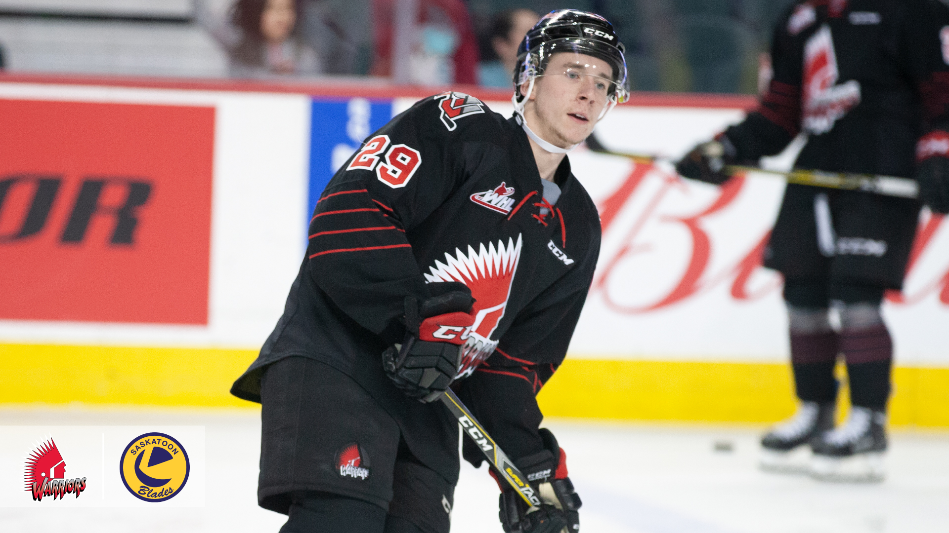 Blades acquire Kjemhus from Warriors - Western Hockey League