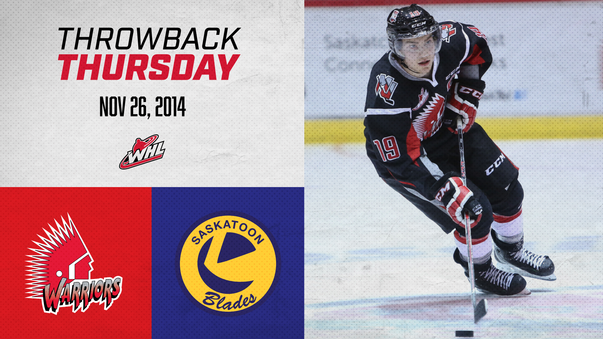 Throwback Thursday: Warriors at Blades - Western Hockey League