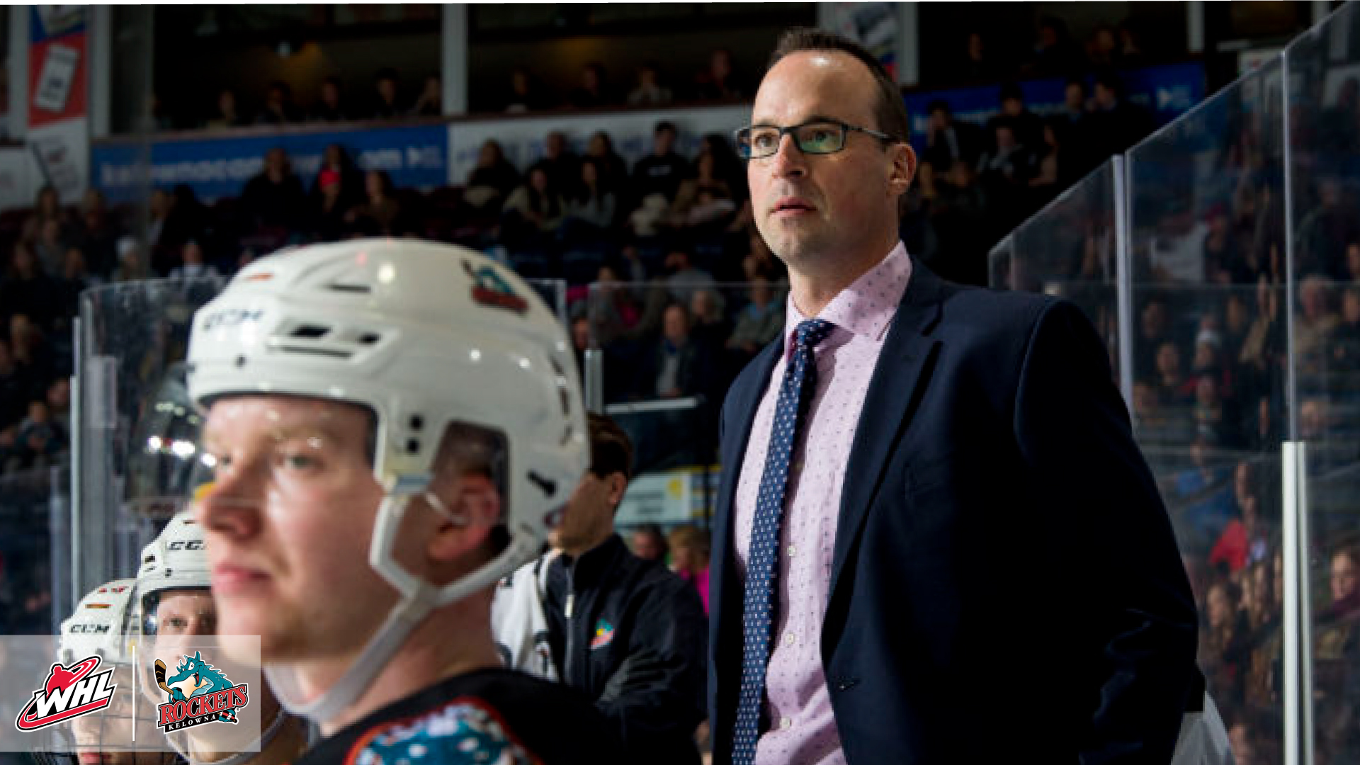 Kelowna Rockets new head coach Kris Mallette climbing the ladder ...