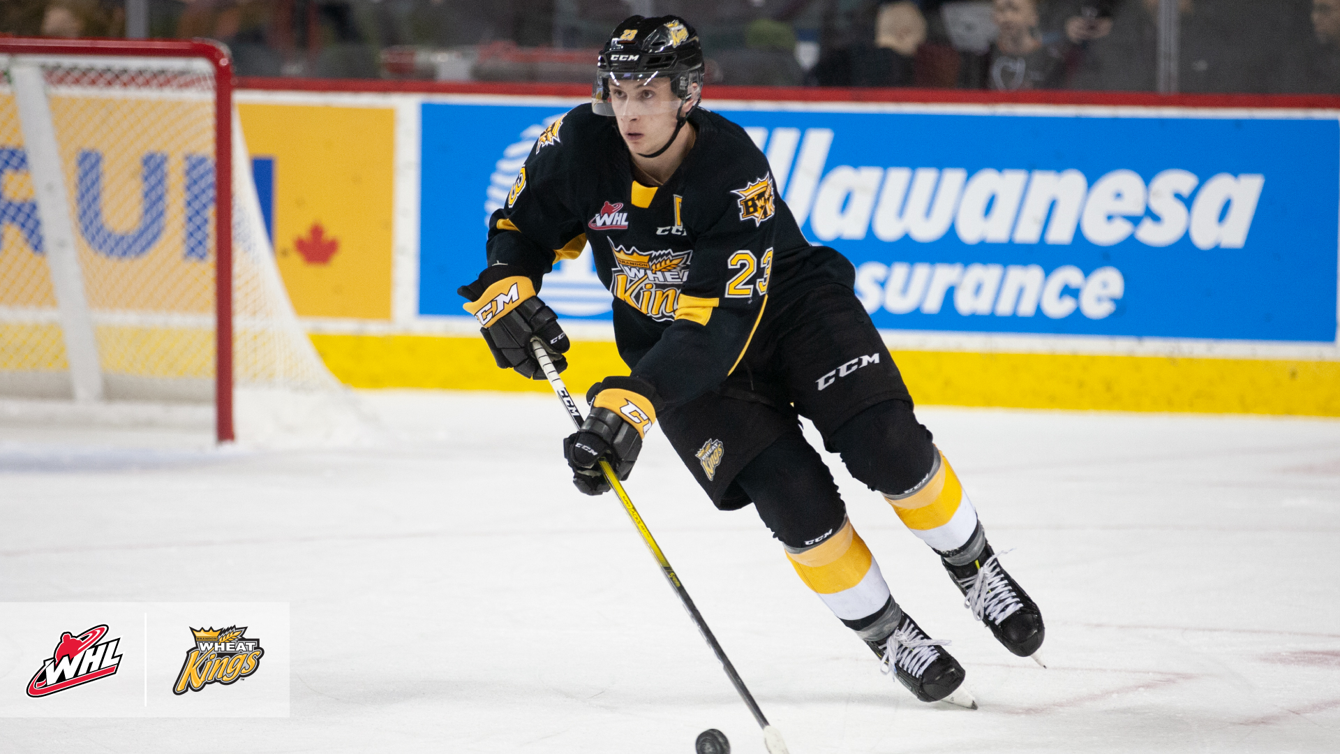 Wheat Kings' Cole Reinhardt scores twice in his hometown - Western ...