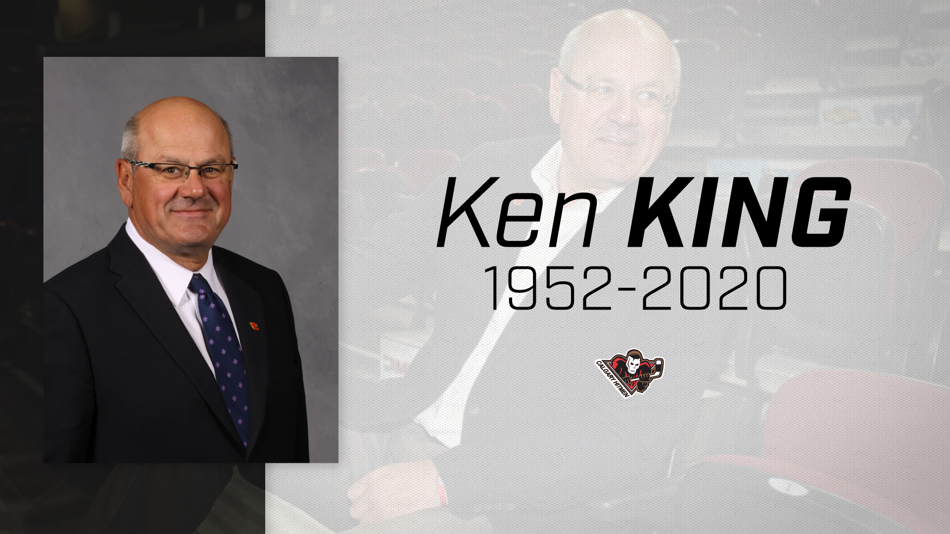 WHL mourns the passing of former Hitmen executive Ken King - Western ...