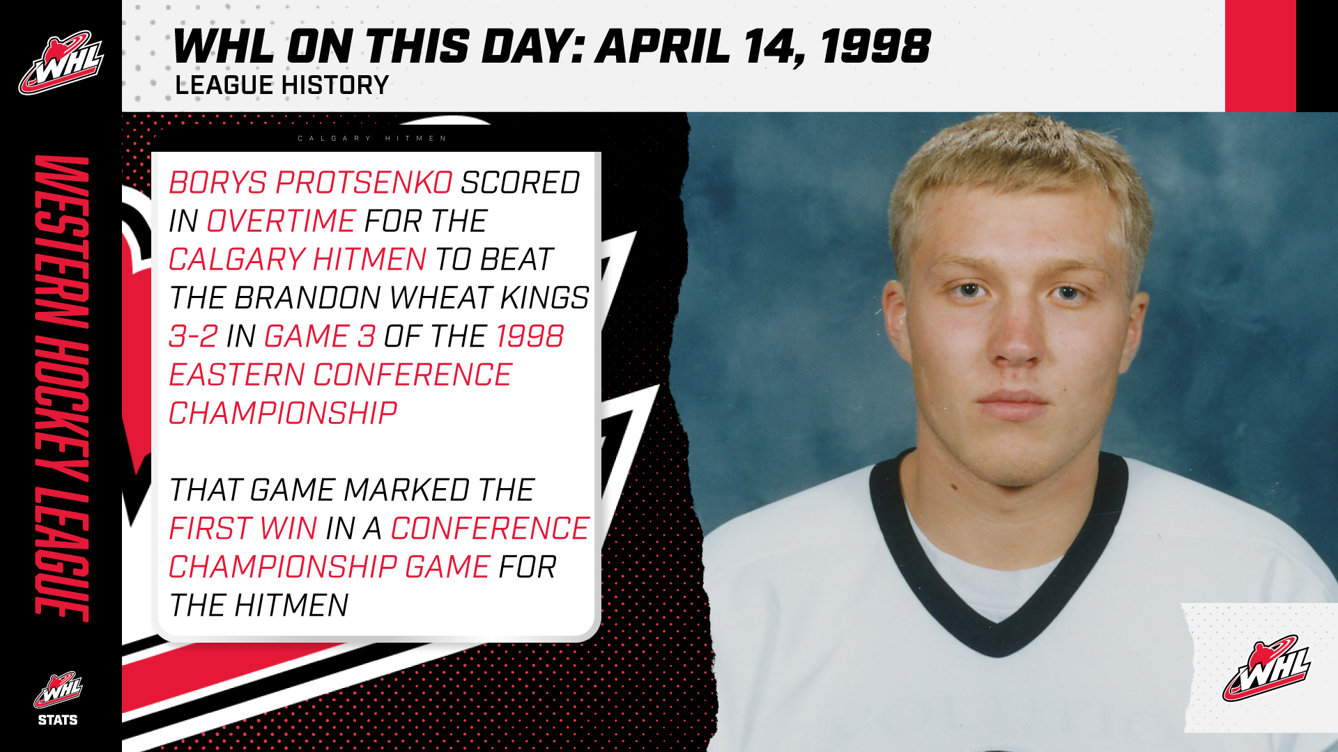 WHL On This Day: April 14 - Western Hockey League