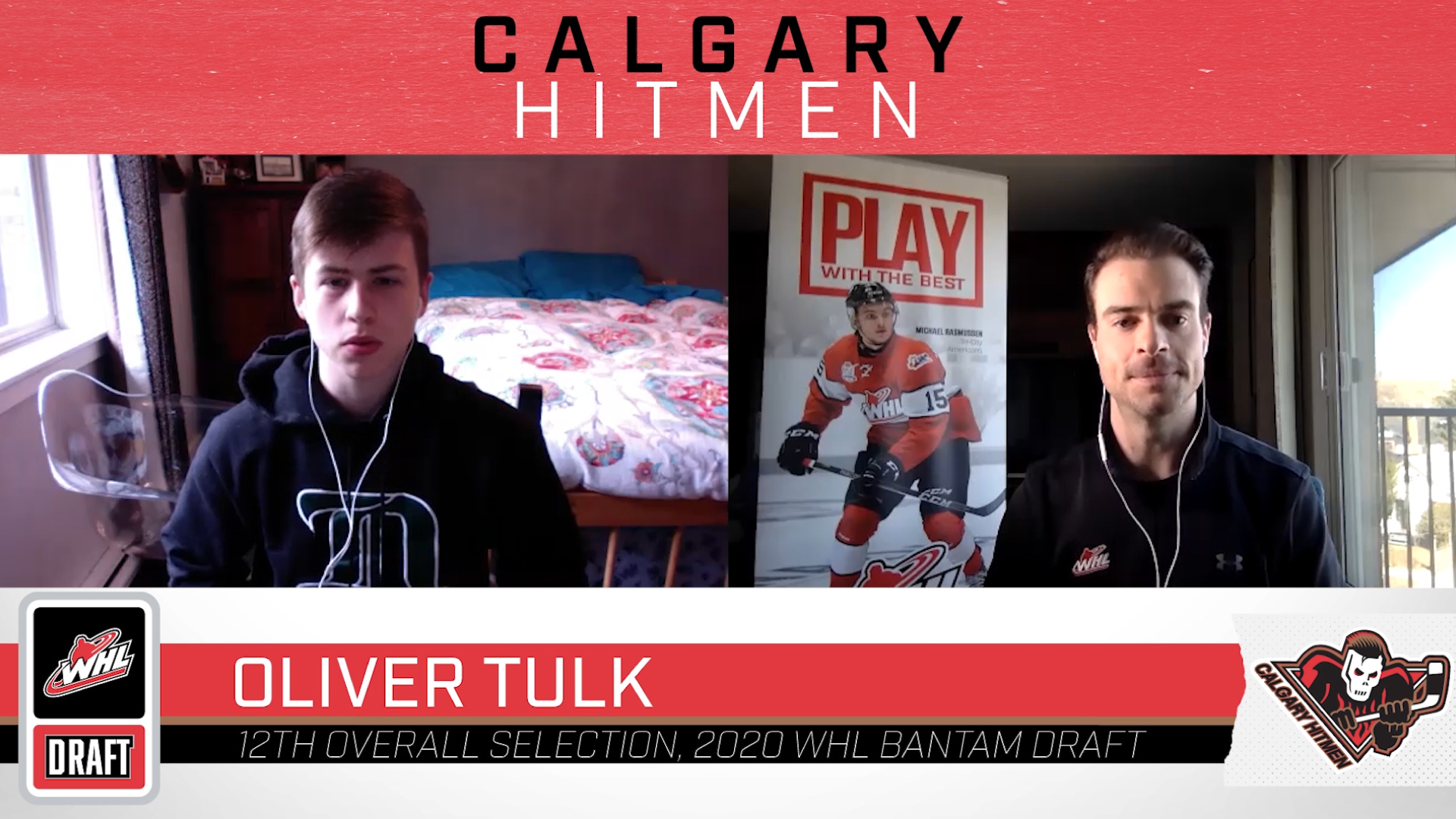 WHL Future Stars: Oliver Tulk, Calgary Hitmen - Western Hockey League
