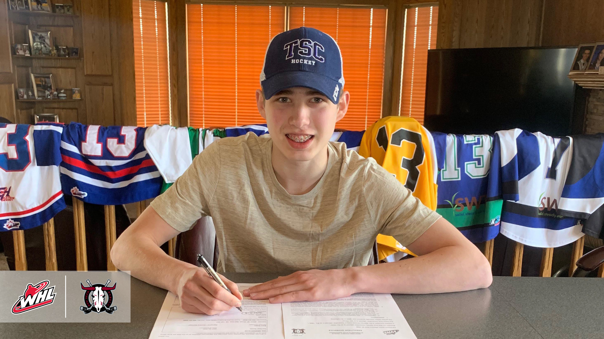 Kalan Lind signs WHL Standard Player Agreement with Red Deer Rebels - Western Hockey League