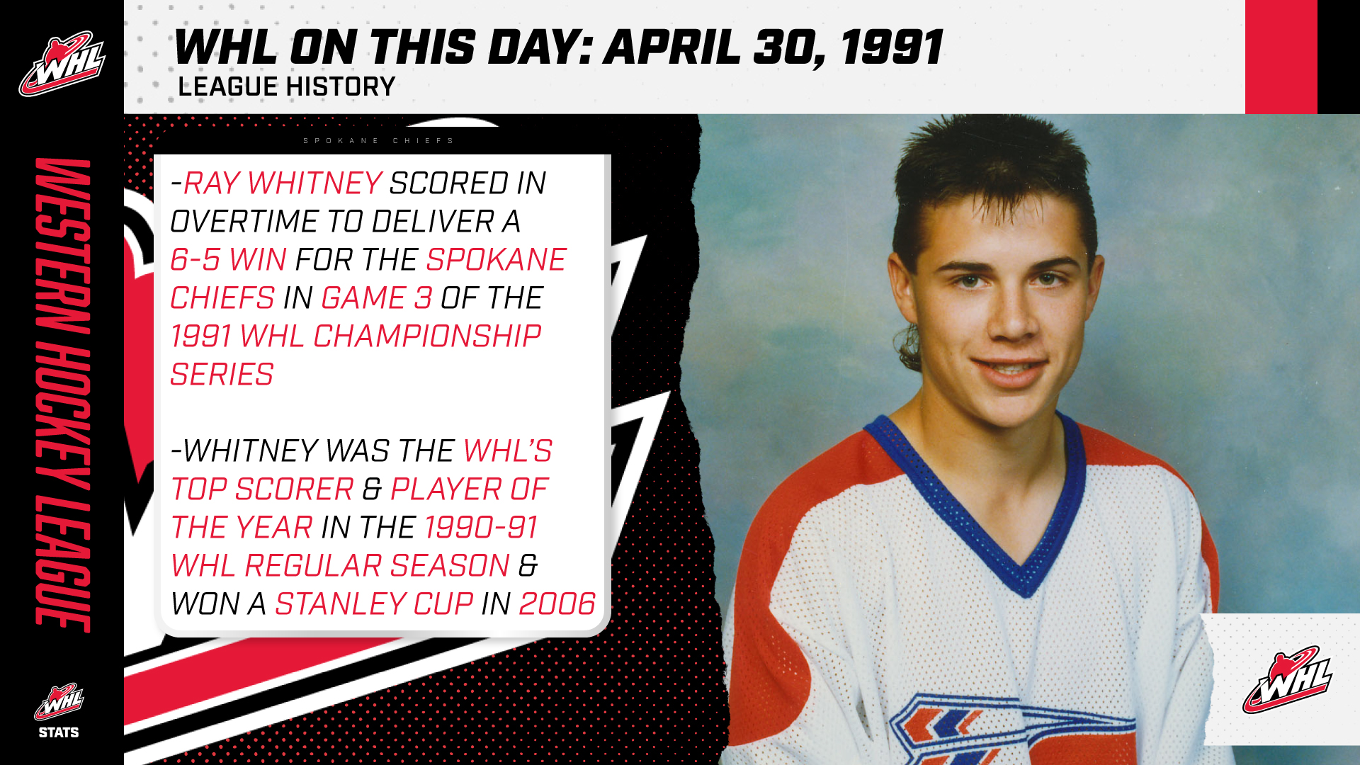WHL On This Day: April 30 - Western Hockey League