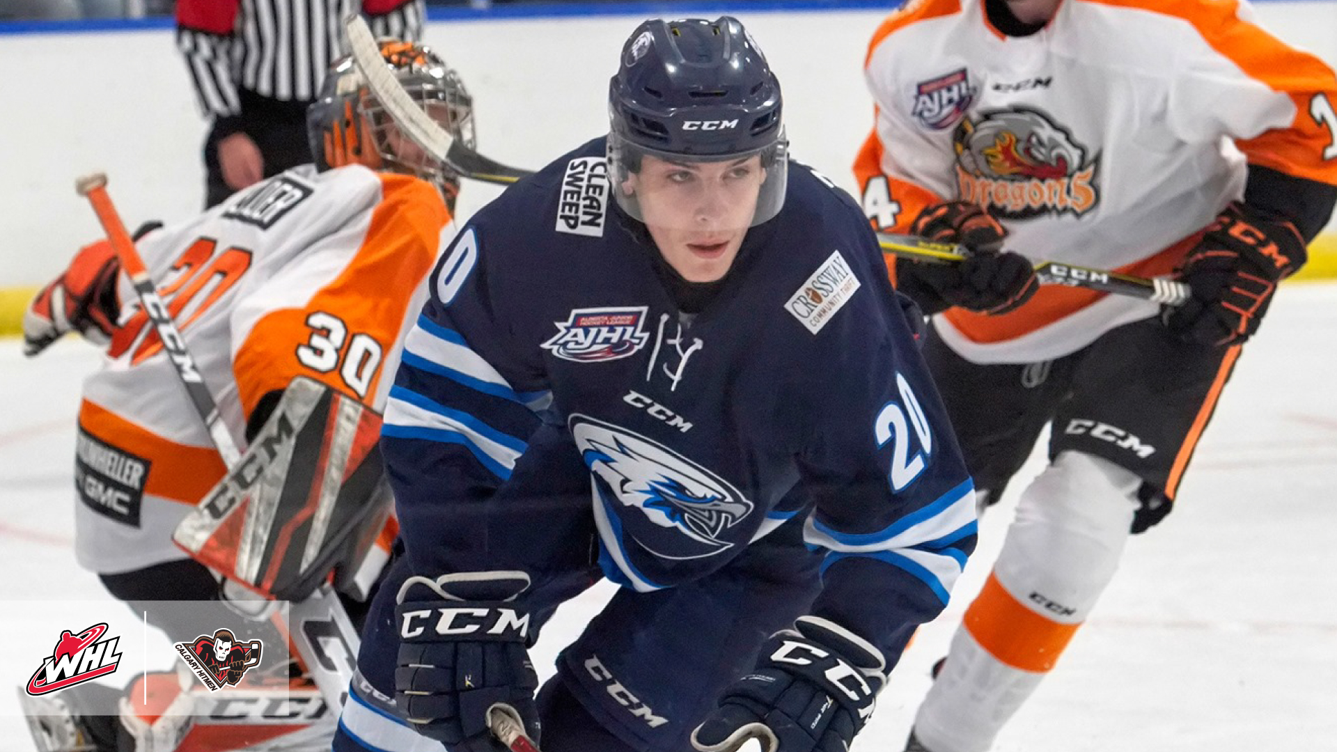 Tristan Zandee signs WHL Standard Player Agreement with Calgary Hitmen ...