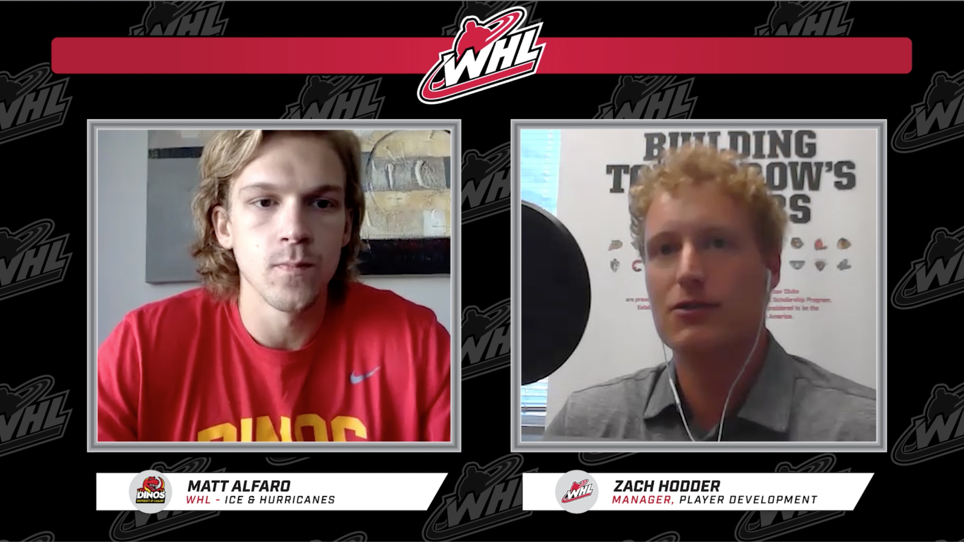 WHL Alumni Interview: Matt Alfaro, University of Calgary Dinos ...