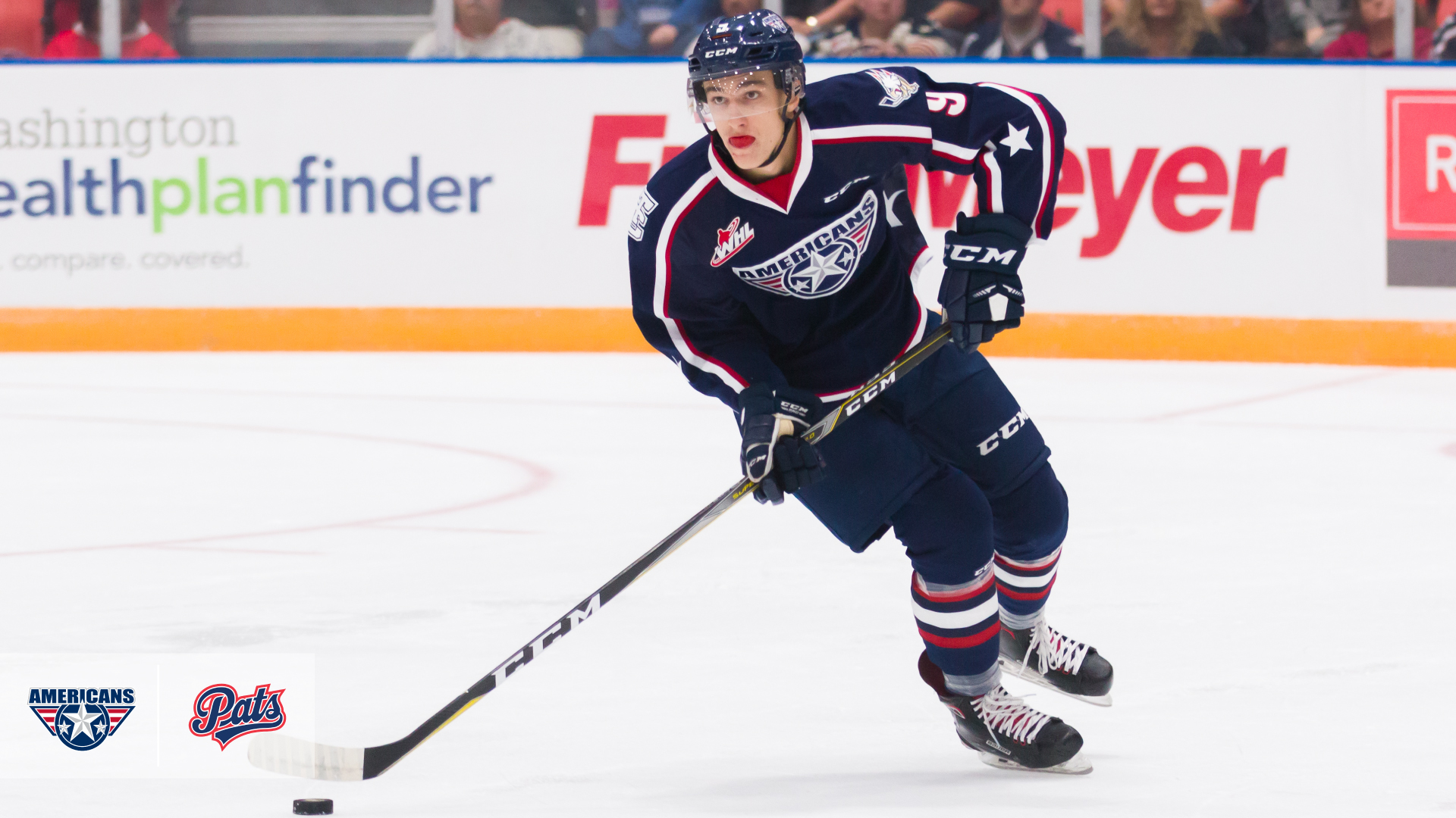 Pats acquire defenceman Tom Cadieux from Tri-City - Western Hockey League
