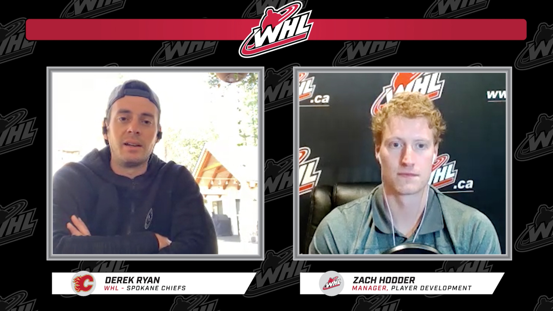 WHL Alumni Interview: Derek Ryan, Calgary Flames - Western Hockey League