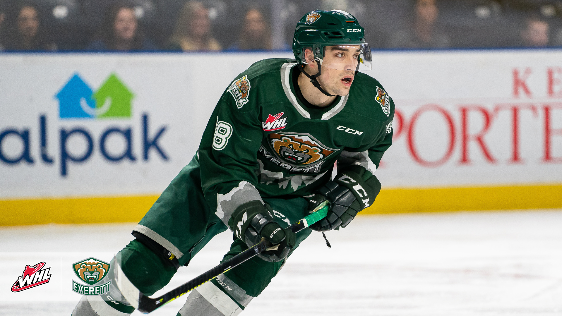 Everett-born Hunter Campbell is ready for his first full season with ...