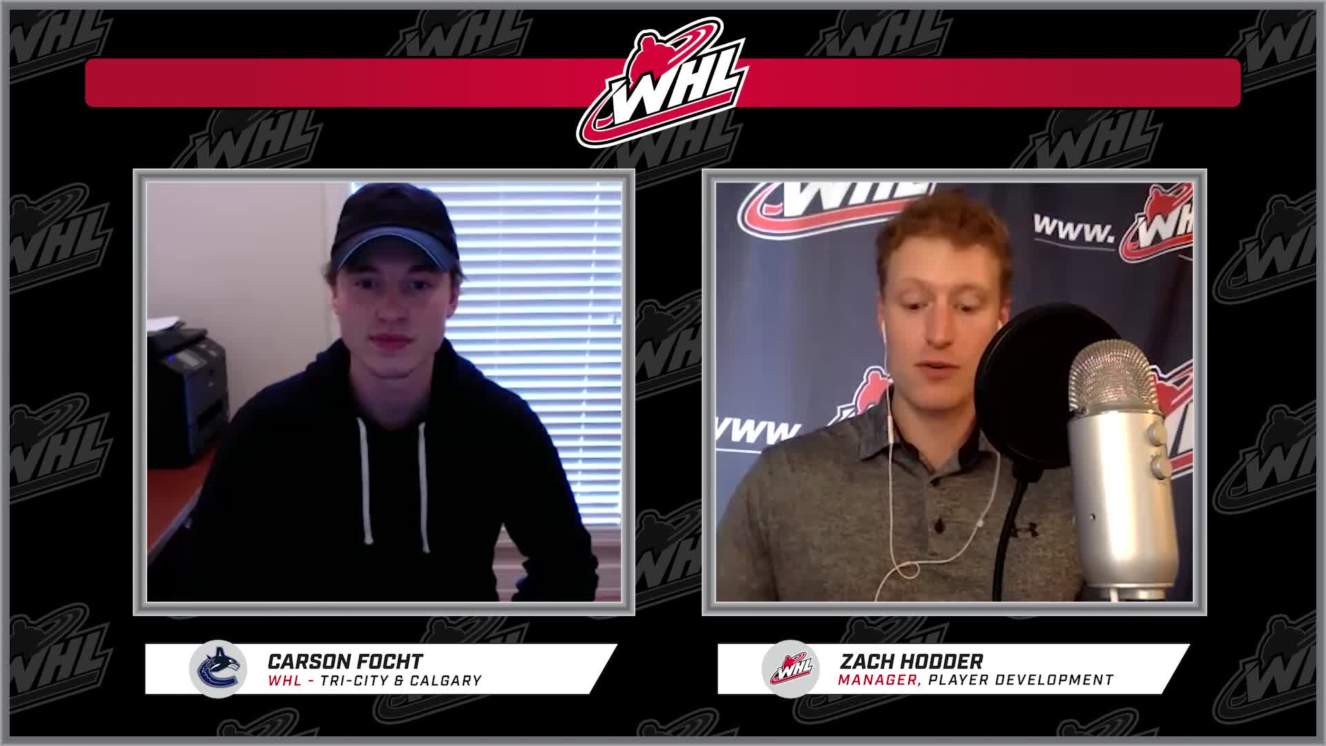 WHL Interview: Carson Focht - Western Hockey League