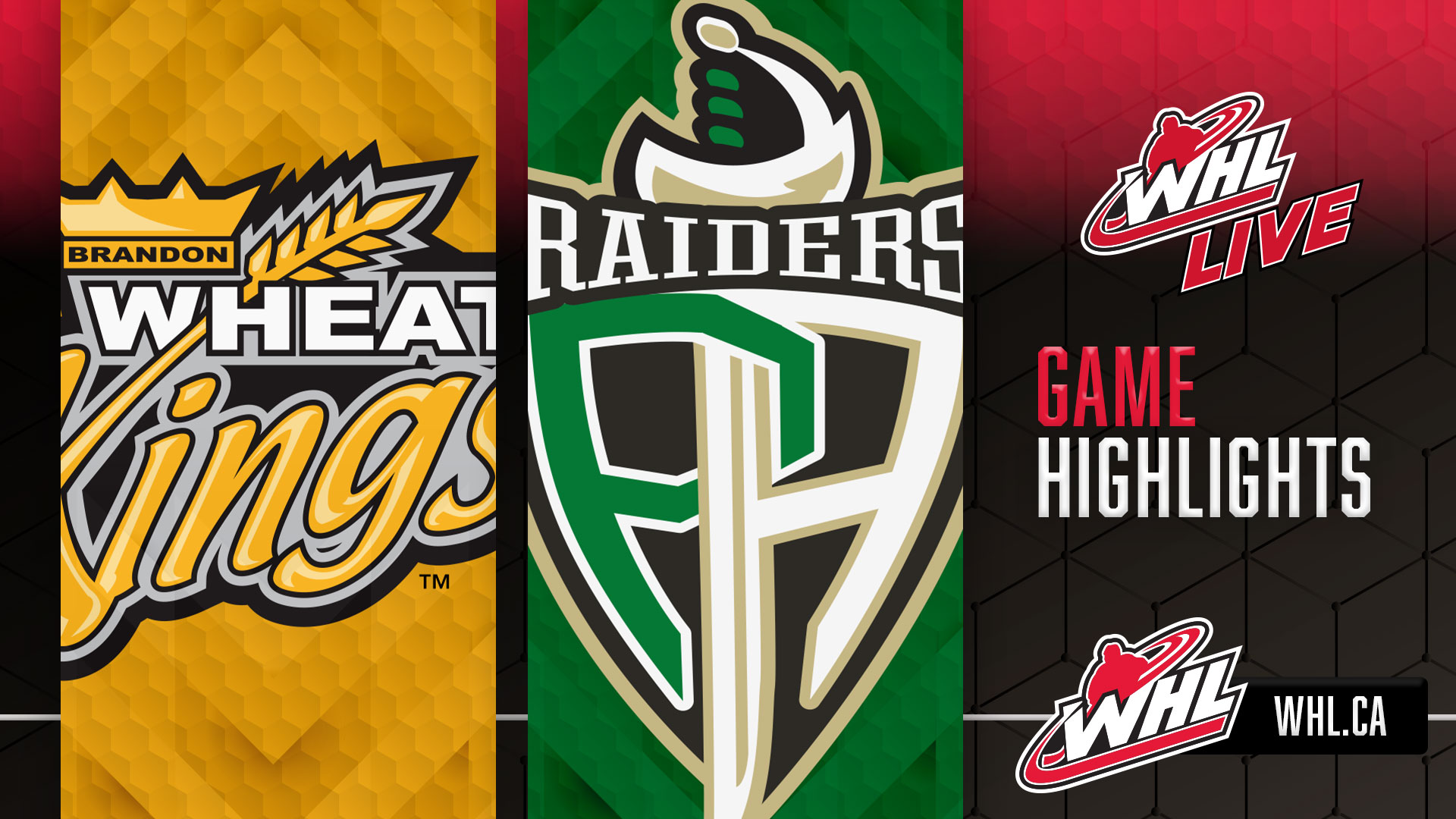 Highlights: Wheat Kings (3) at Raiders (2) - Western Hockey League