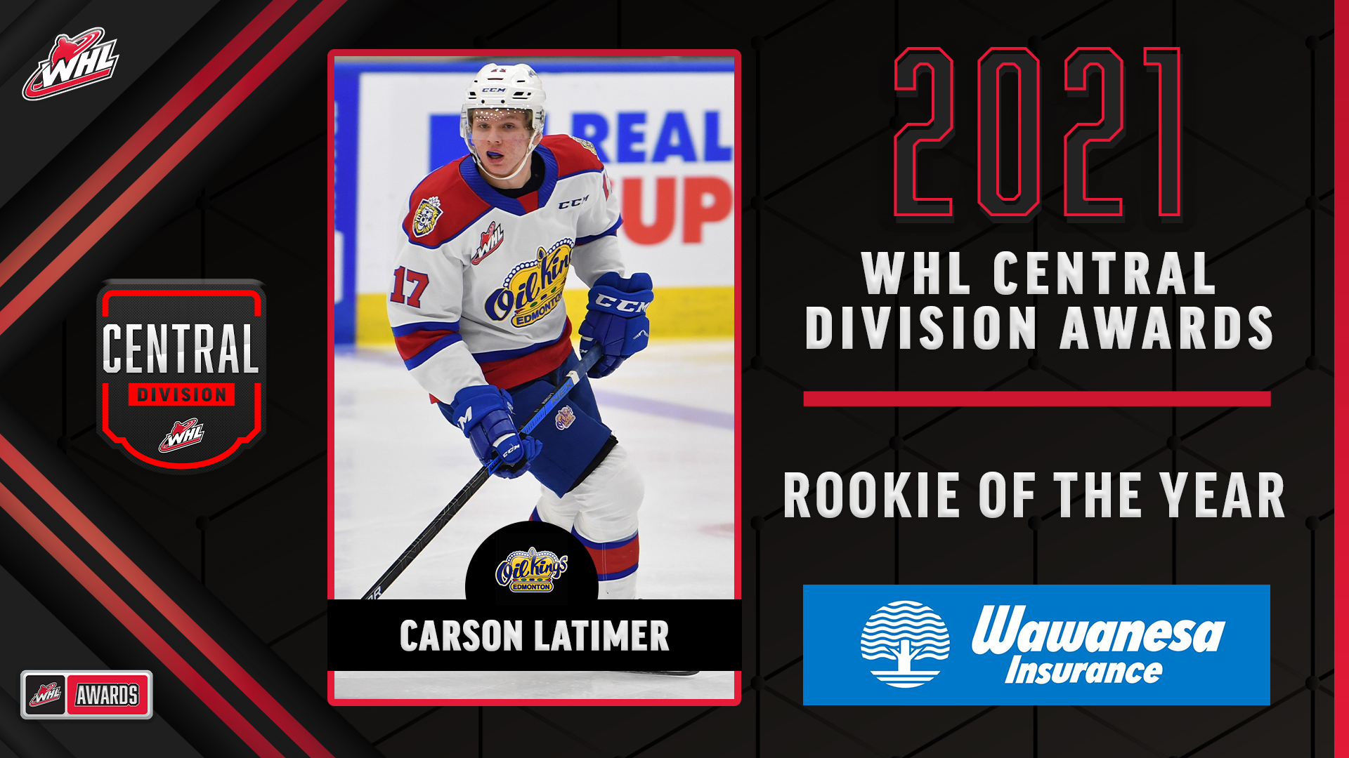 WHL names 2020-21 Central Division award winners - Western Hockey League