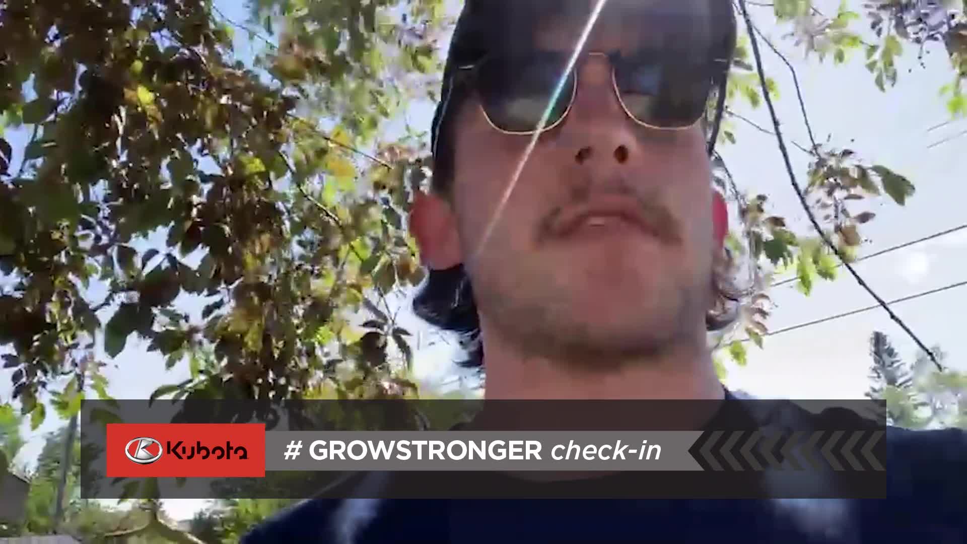 Kubota #GrowStronger Update #4 with Taylor Gauthier - Western Hockey League