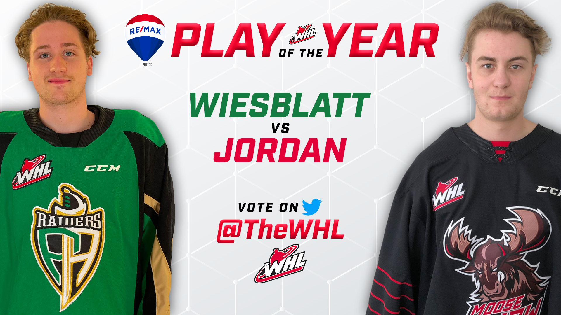 RE/MAX WHL Play of the Year: Matchup #5 – Wiesblatt vs. Jordan - Moose ...