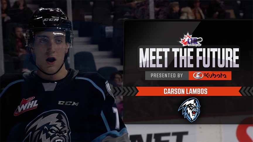 Meet The Future - Carson Lambos - Western Hockey League