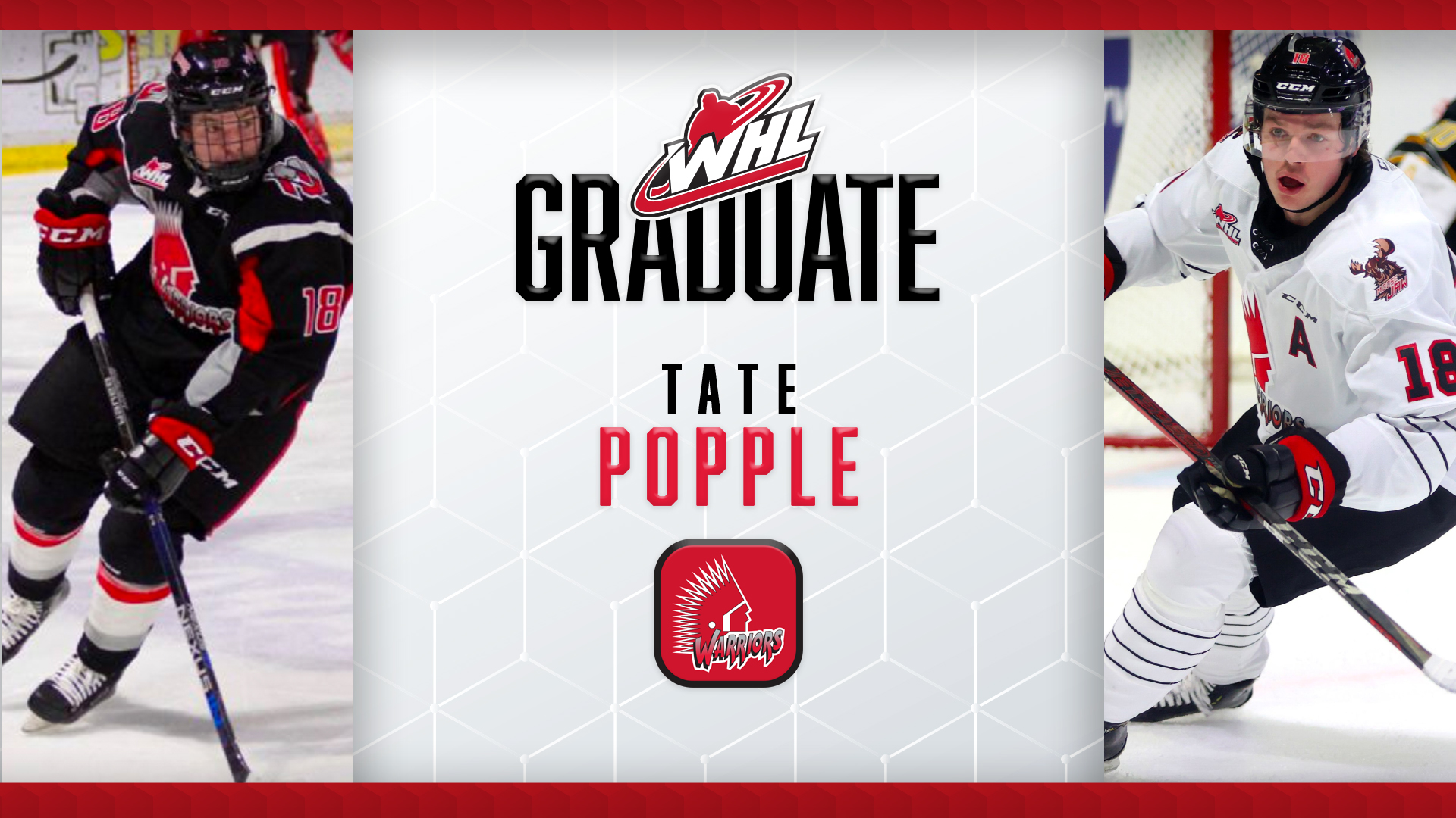 WHL Class of 2021 - Tate Popple - Western Hockey League