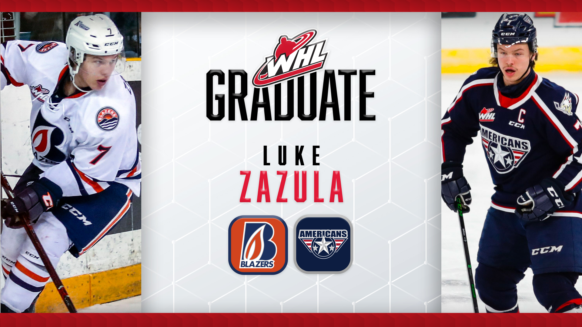 WHL Class of 2021 - Luke Zazula - Western Hockey League