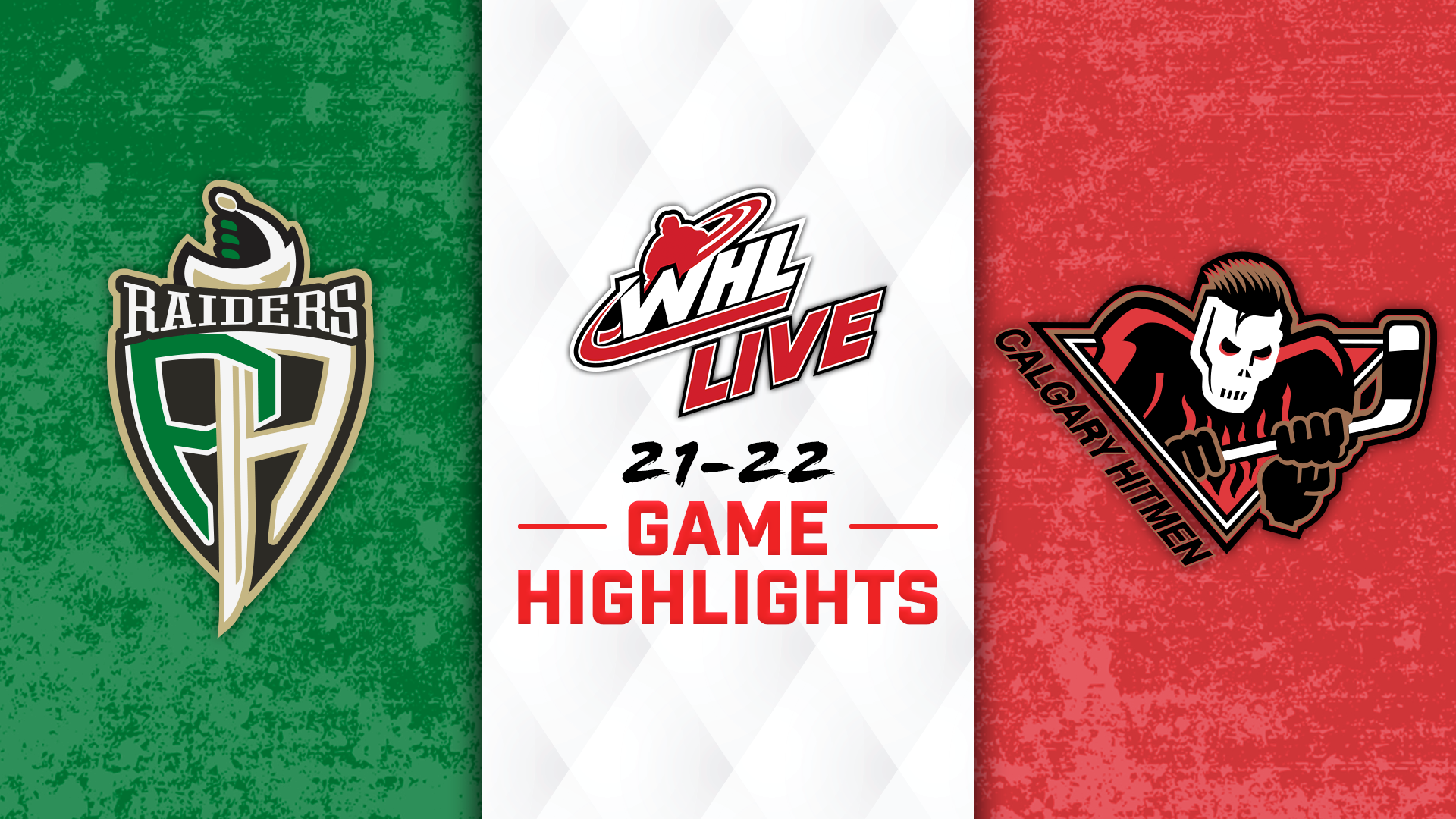 Highlights: Raiders (1) at Hitmen (0) - Western Hockey League