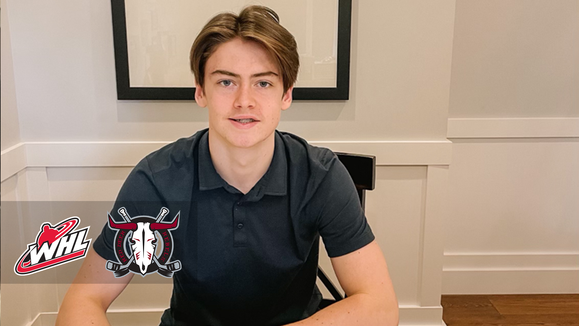 Rebels ink first-round pick Josephson to WHL Standard Player Agreement ...