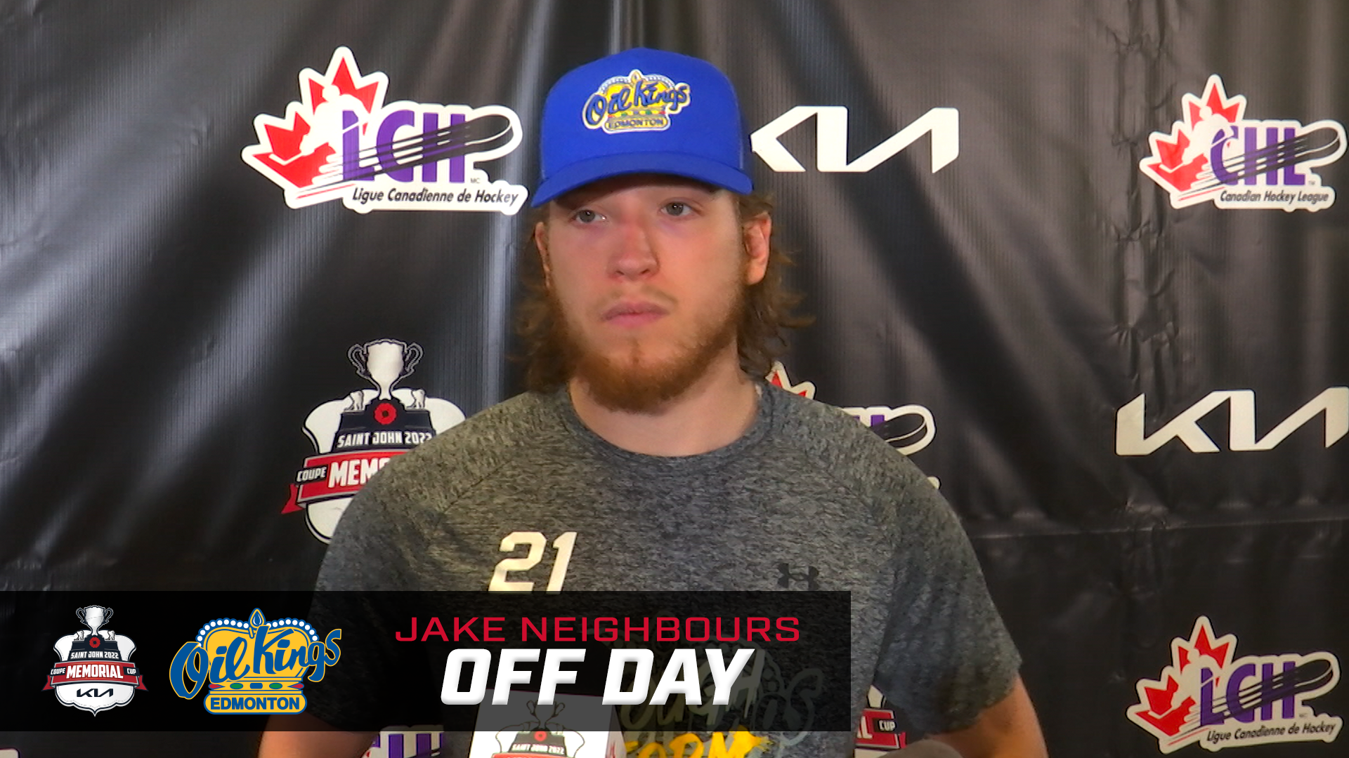 Memorial Cup Off Day Interview: Jake Neighbours - Western Hockey League