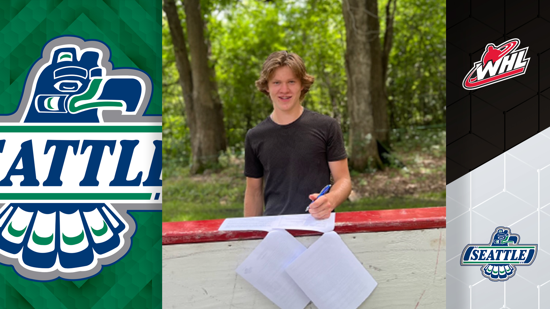 Thunderbirds sign forward Gracyn Sawchyn to WHL Standard Player Agreement - Western Hockey League