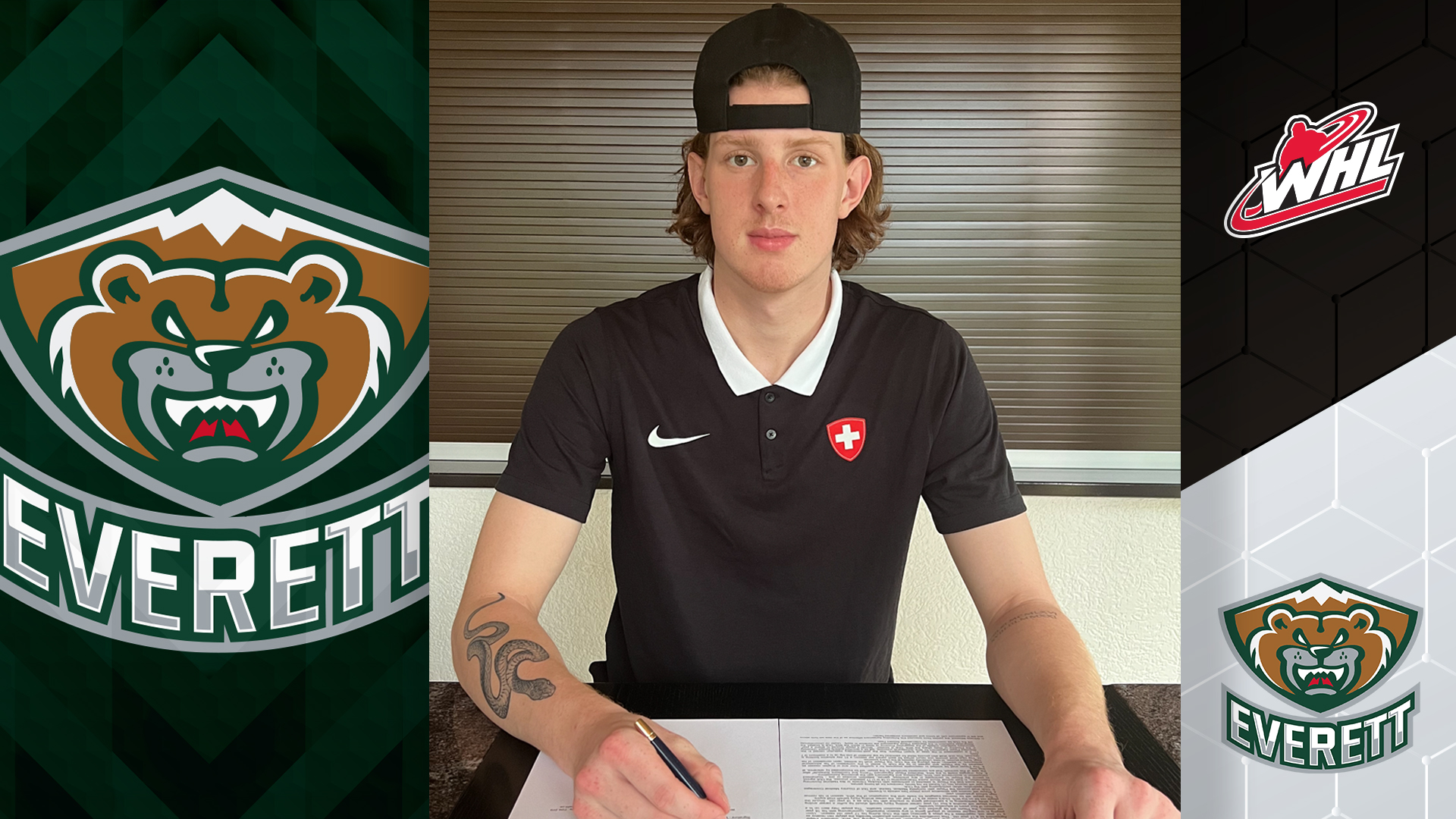 Silvertips sign goaltender Tim Metzger to WHL Standard Player Agreement ...