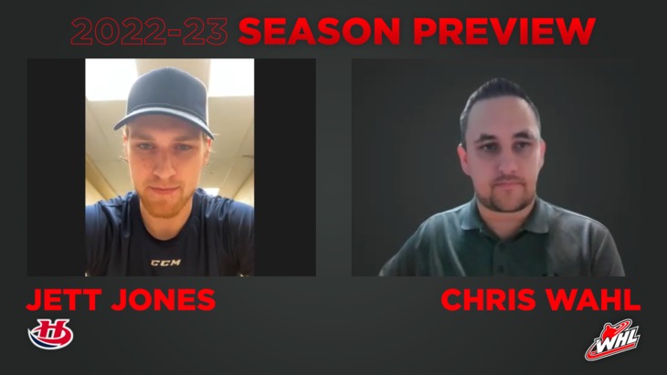 2022-23 Season Preview Interview – Jett Jones – Lethbridge Hurricanes