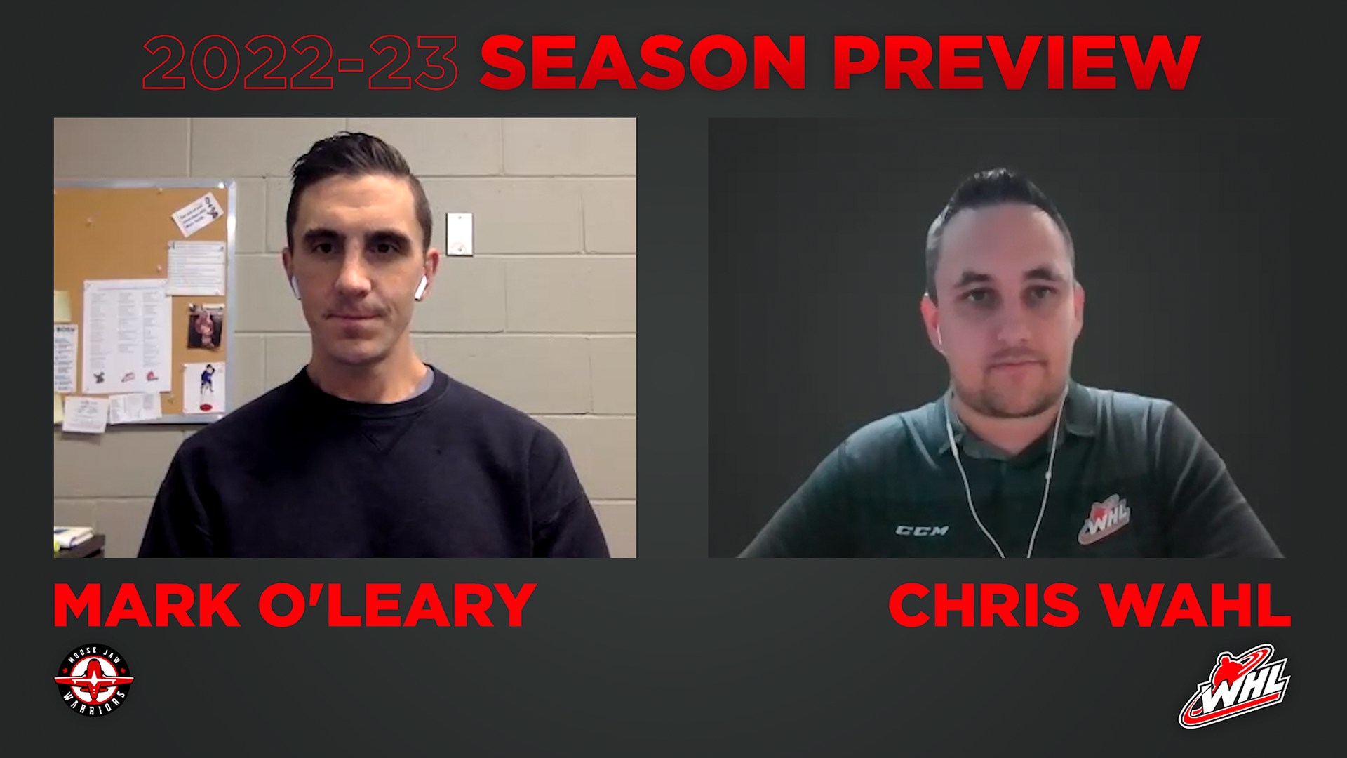 2022-23 Season Preview Interview - Mark O'Leary - Moose Jaw Warriors