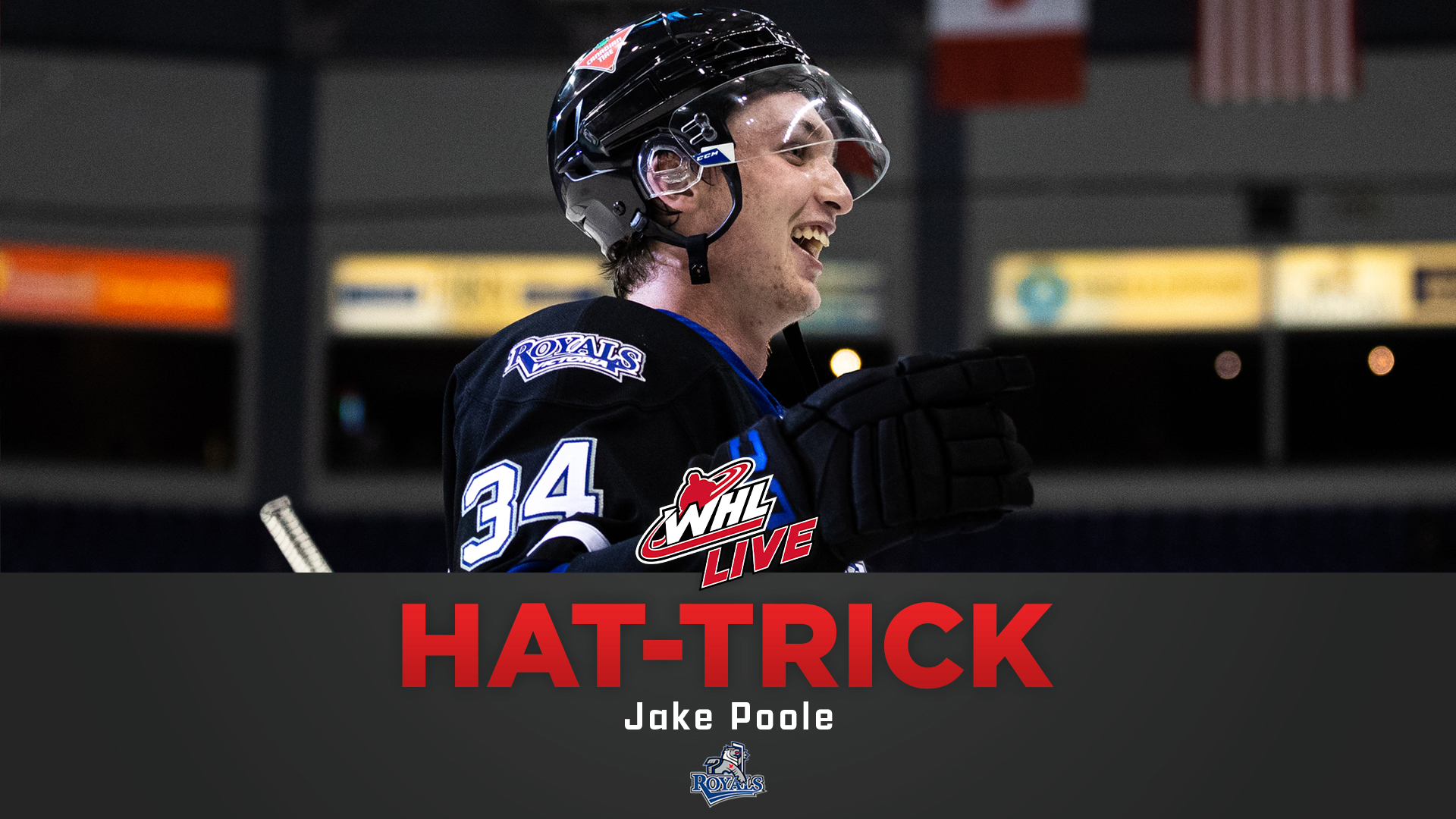 WHL Hat-Tricks - Jake Poole - Western Hockey League