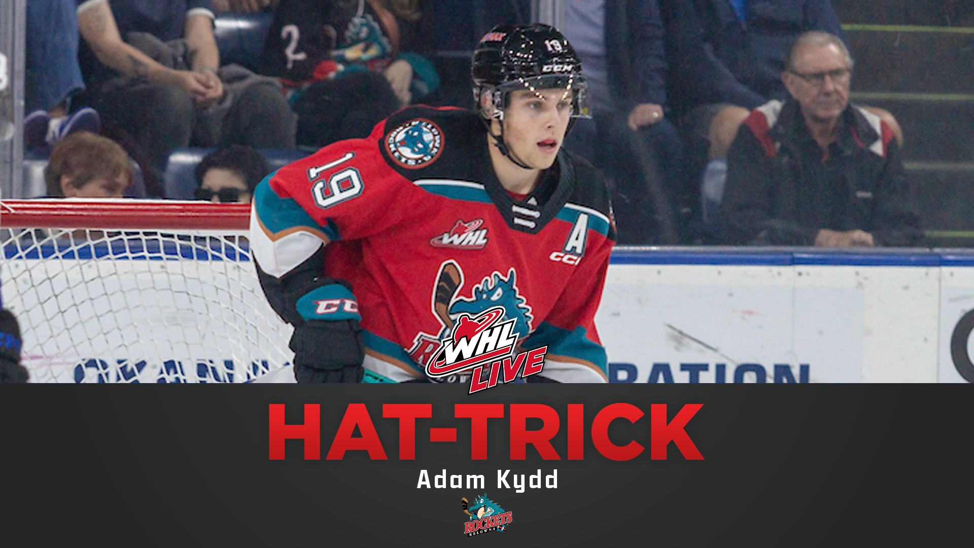 WHL Hat-Tricks - Adam Kydd - Western Hockey League