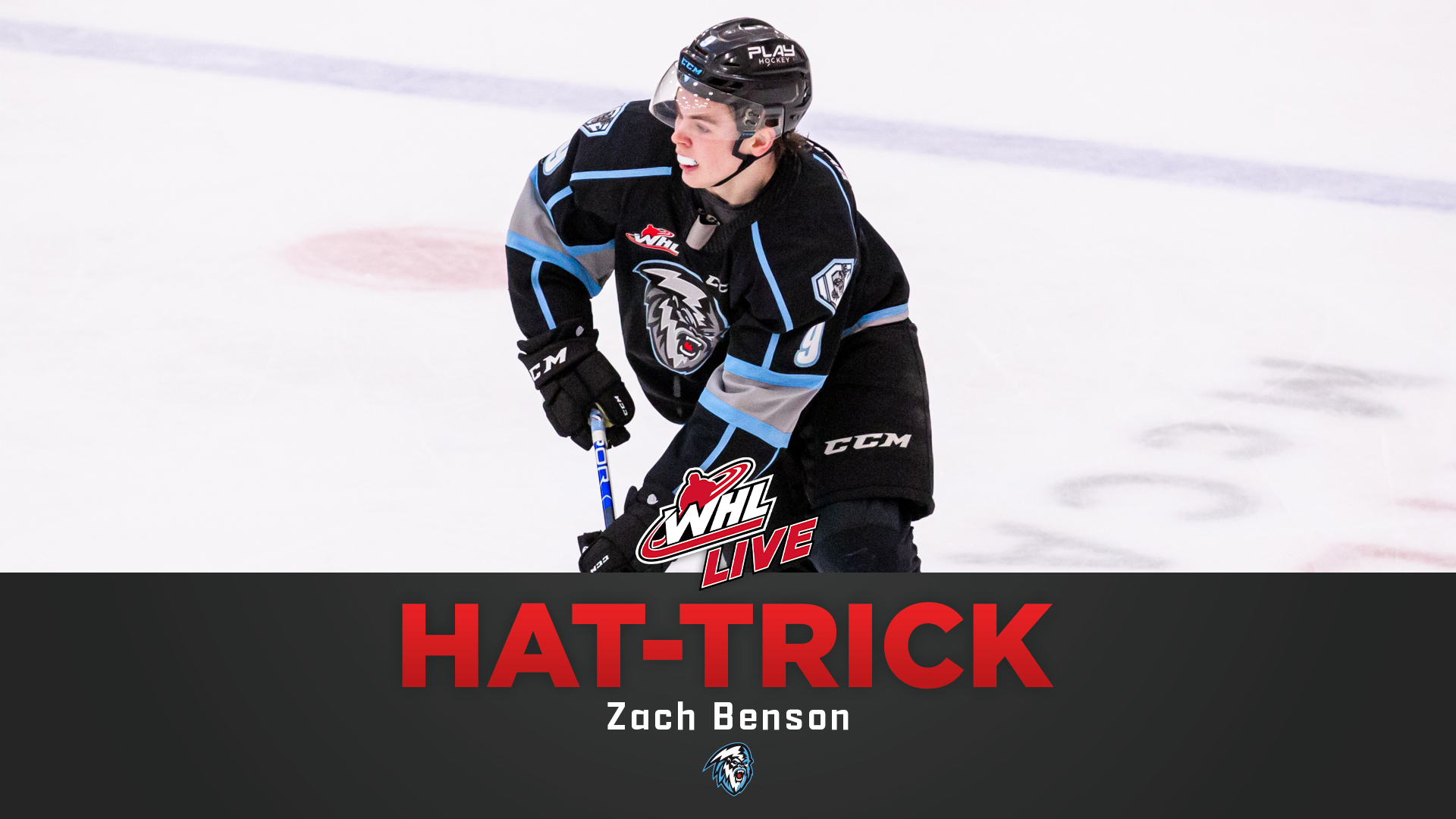 WHL Hat-Tricks - Zach Benson - Western Hockey League