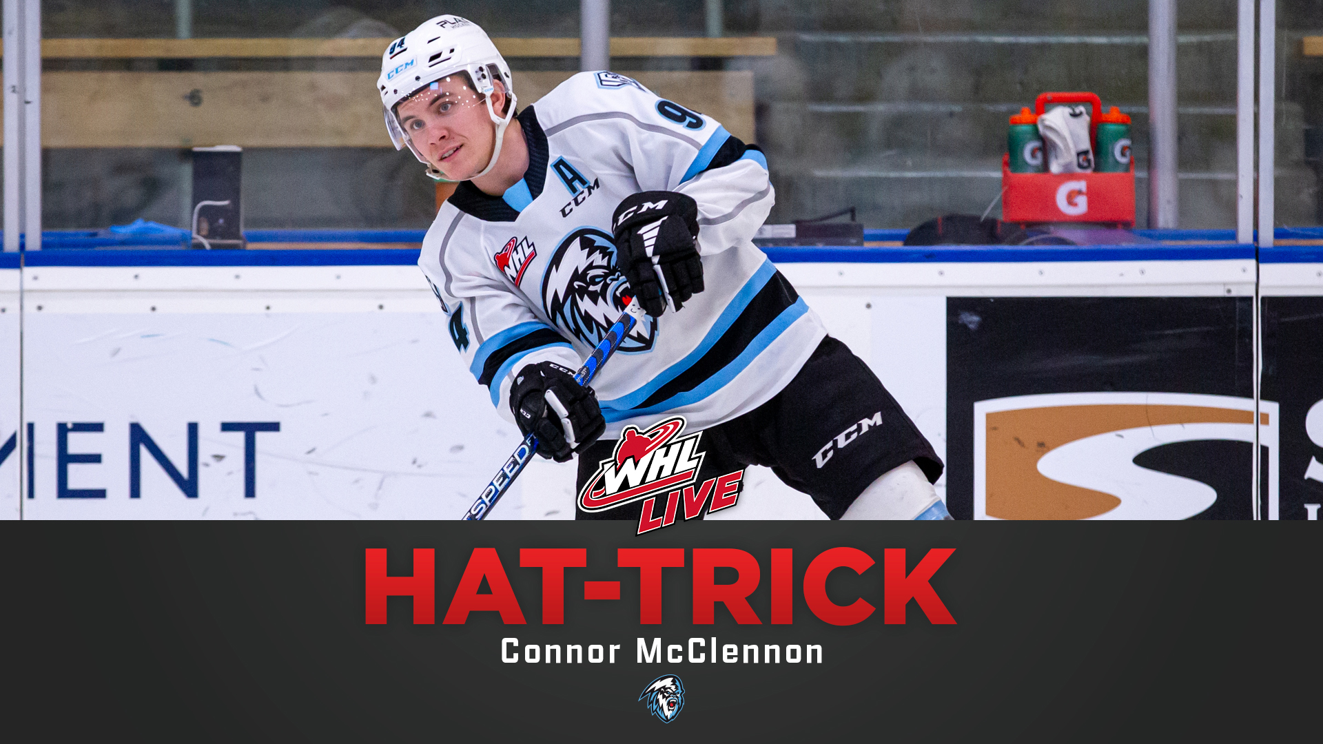 WHL Hat-Tricks - Connor McClennon - Western Hockey League
