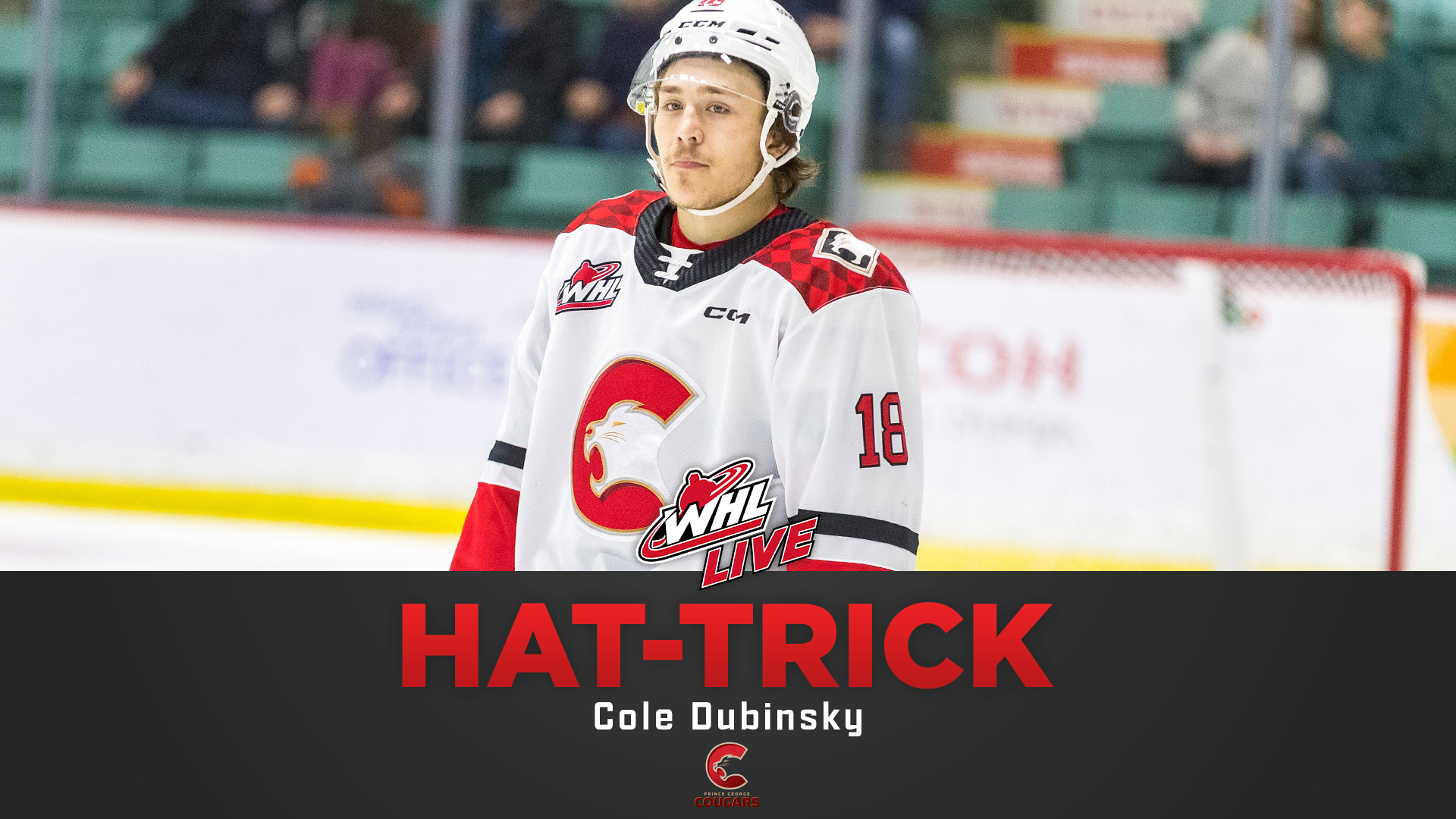 WHL Hat-Tricks - Cole Dubinsky - Western Hockey League