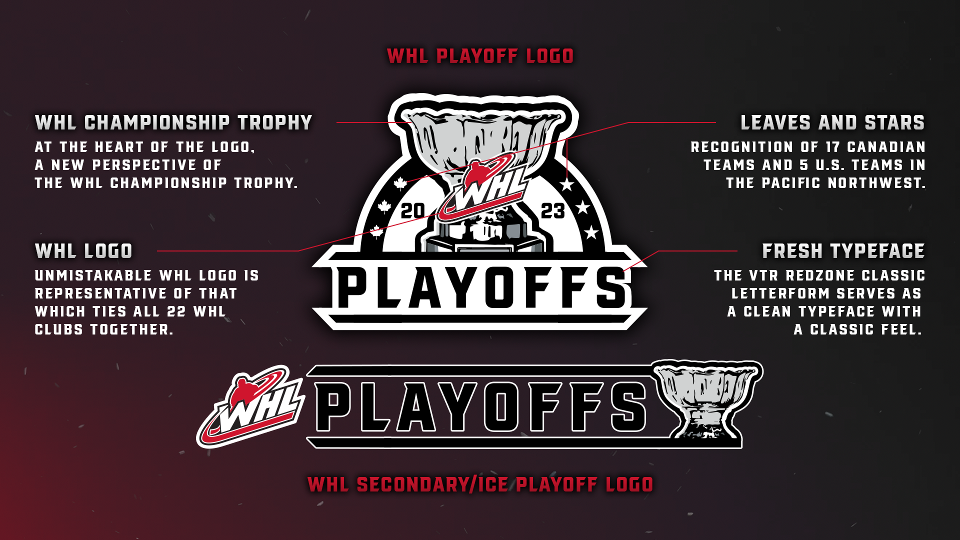 WHL unveils new WHL Playoffs identity and logo - Western Hockey League
