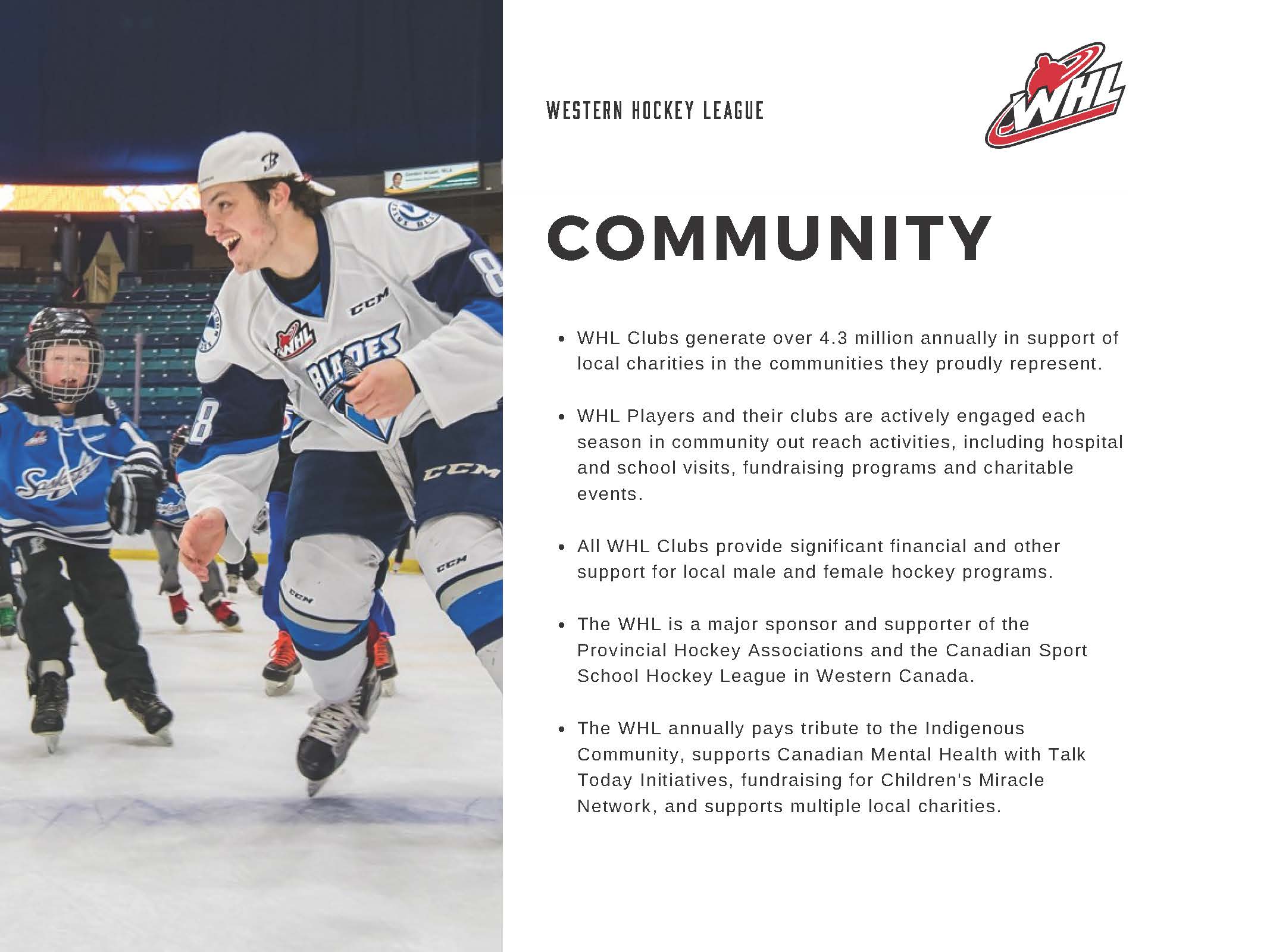 About the WHL - Western Hockey League