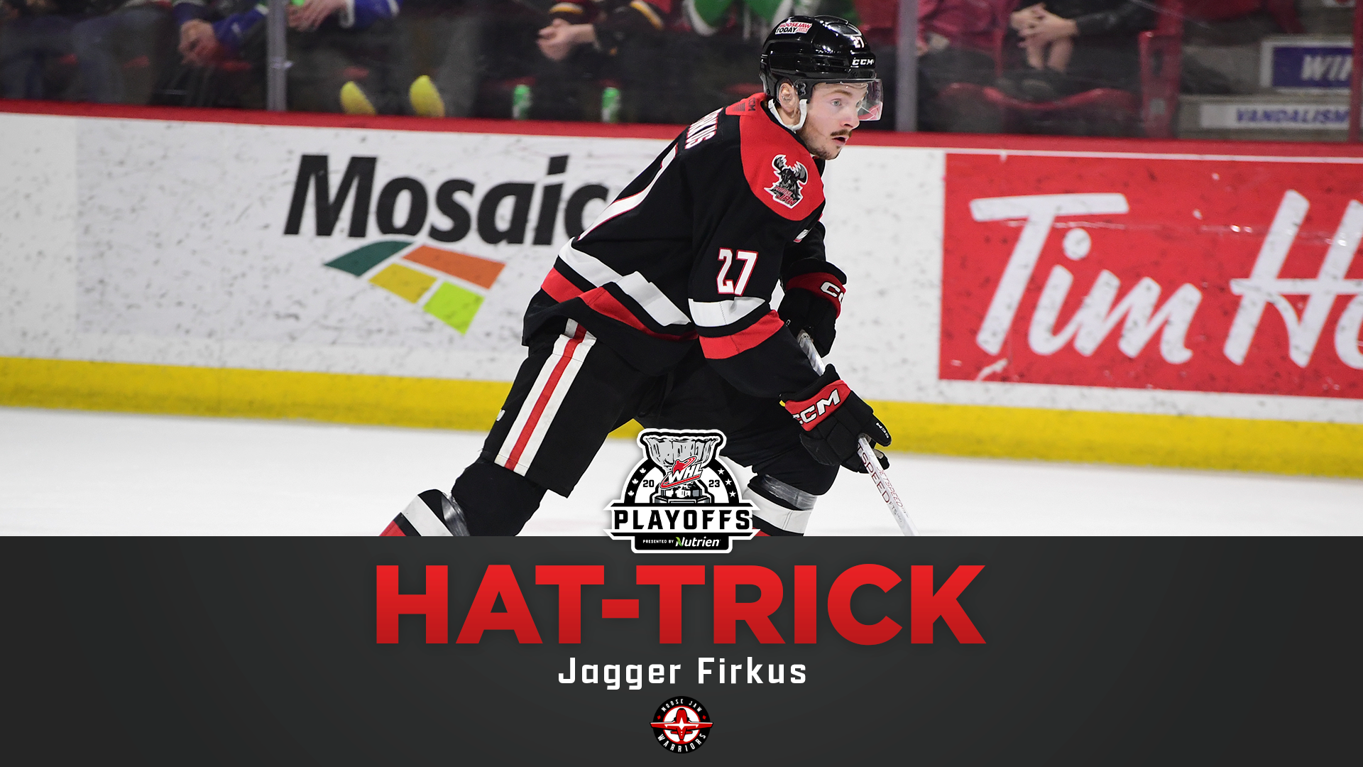 WHL Playoffs Hat-Tricks - Jagger Firkus - Western Hockey League