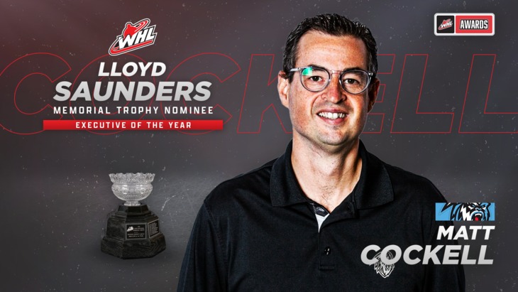 WHL announces Division Nominees for Lloyd Saunders Memorial Trophy ...