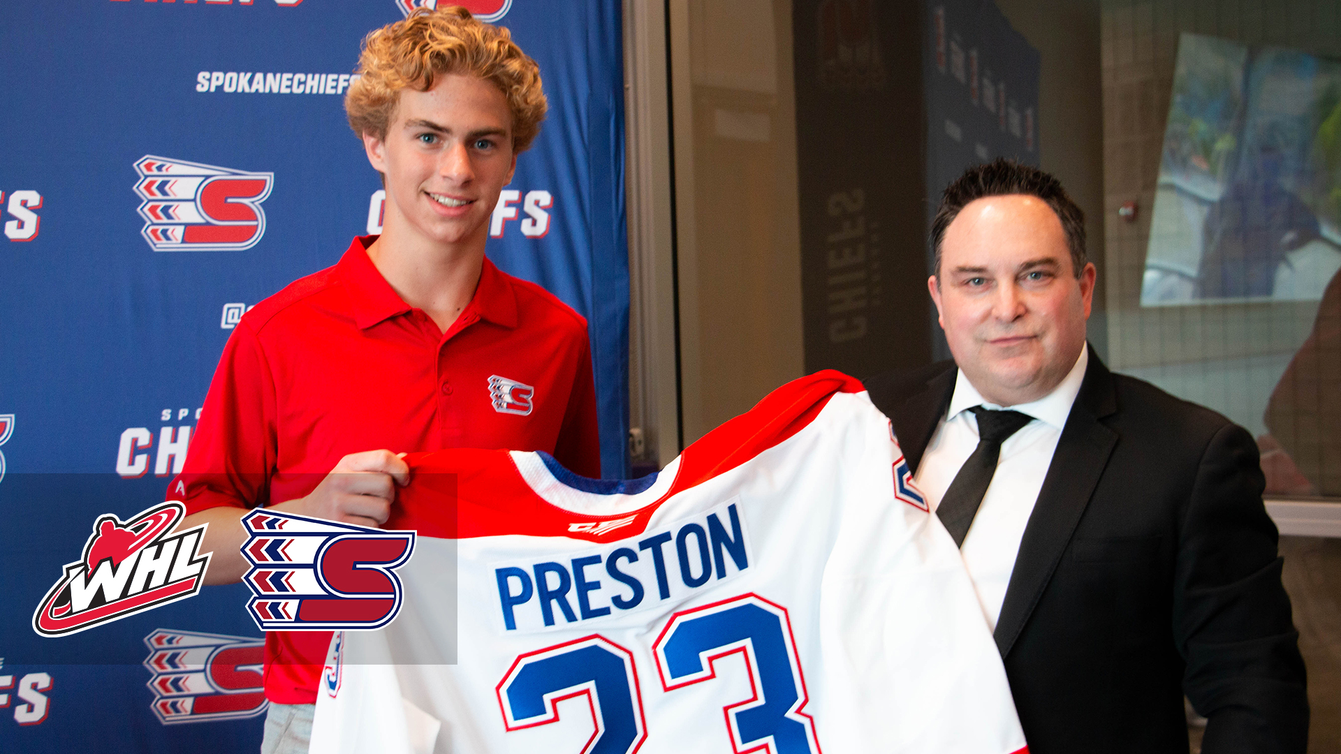 Third-overall selection Preston signs WHL Scholarship & Development ...