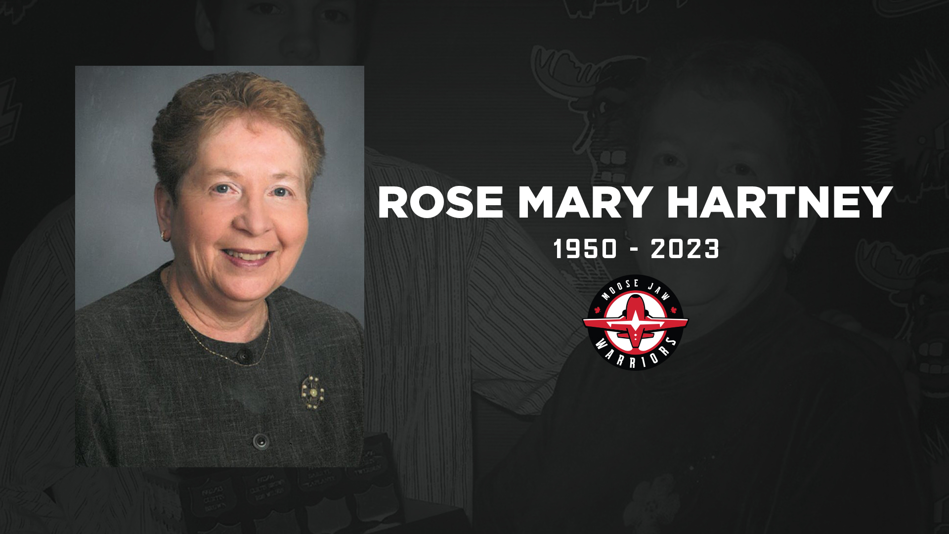 WHL, Warriors mourn passing of Rose Mary Hartney - Western Hockey League