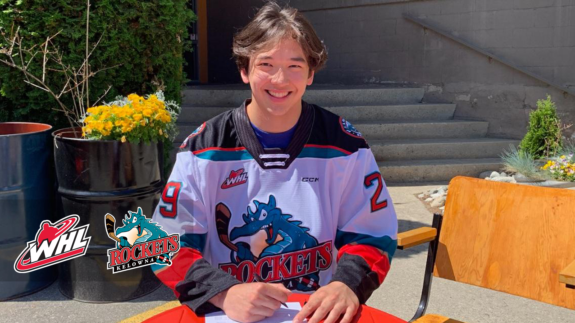 Rockets trade for and sign Hiroki Gojsic to WHL Scholarship ...